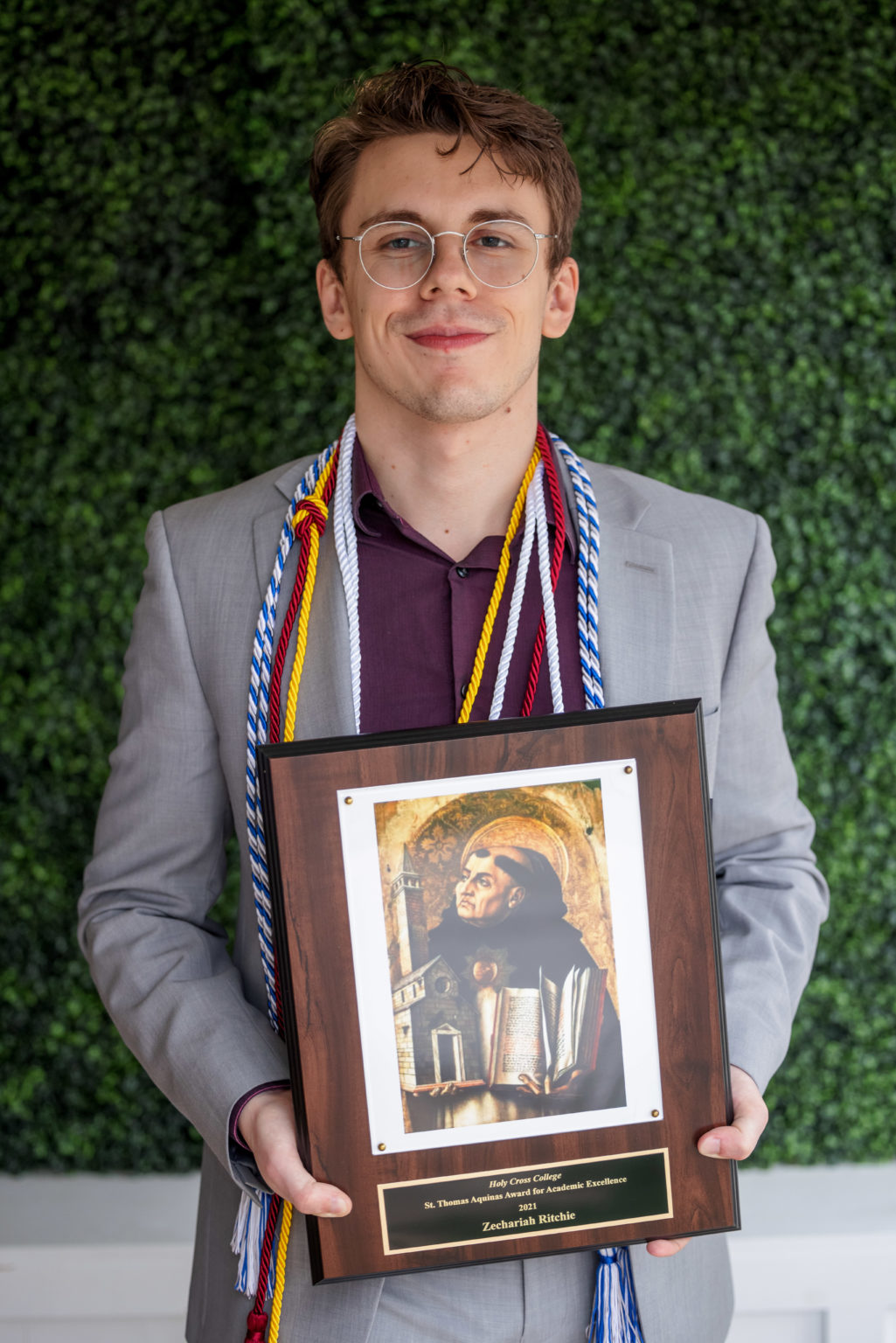 Student Saints Award recipients - Holy Cross